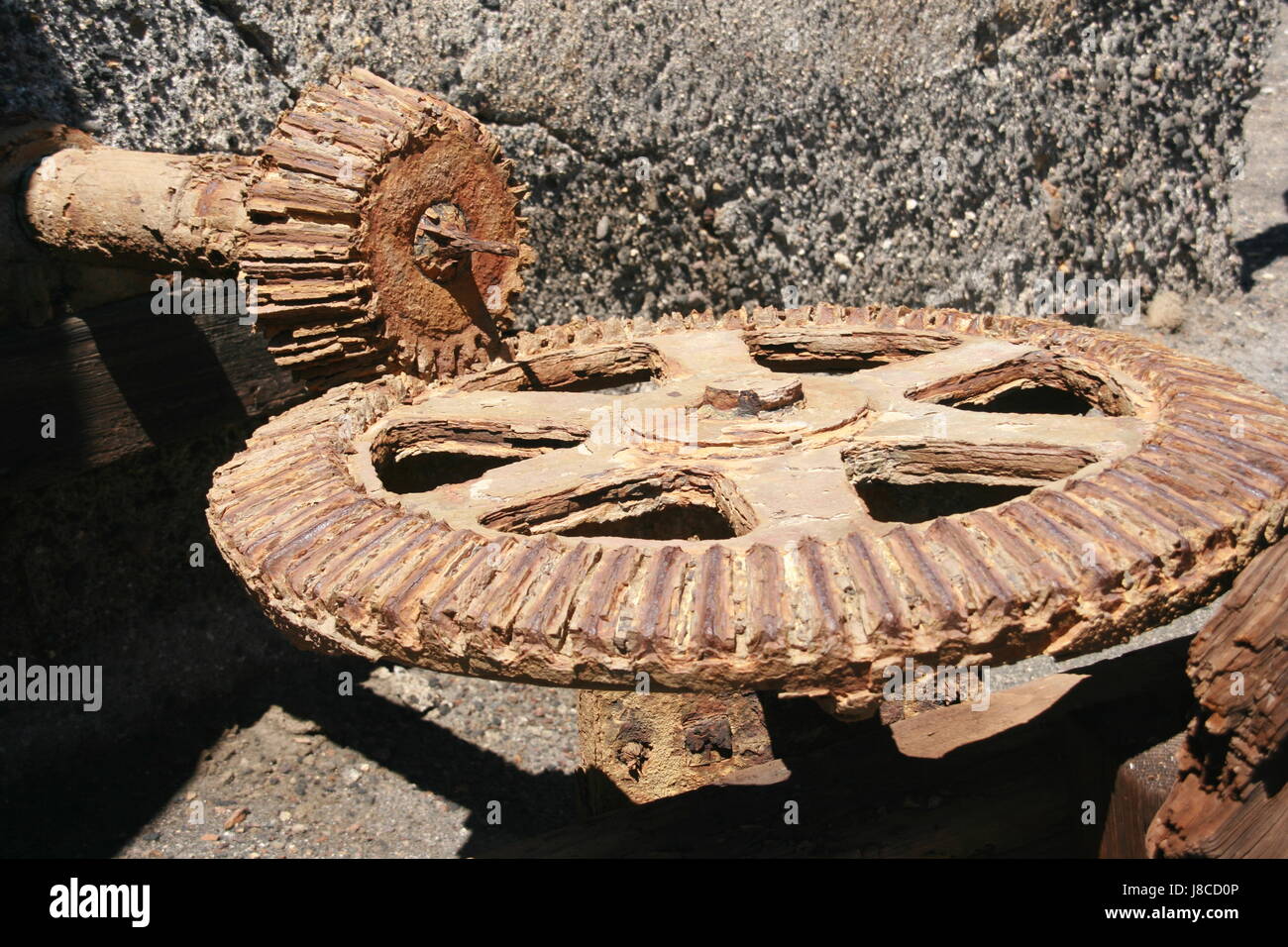 historical, steel, metal, wheel, cogwheel, rust, past, corrosion ...