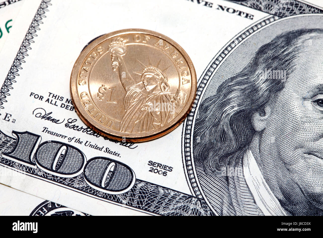 U.S. currency background Stock Photo - Alamy