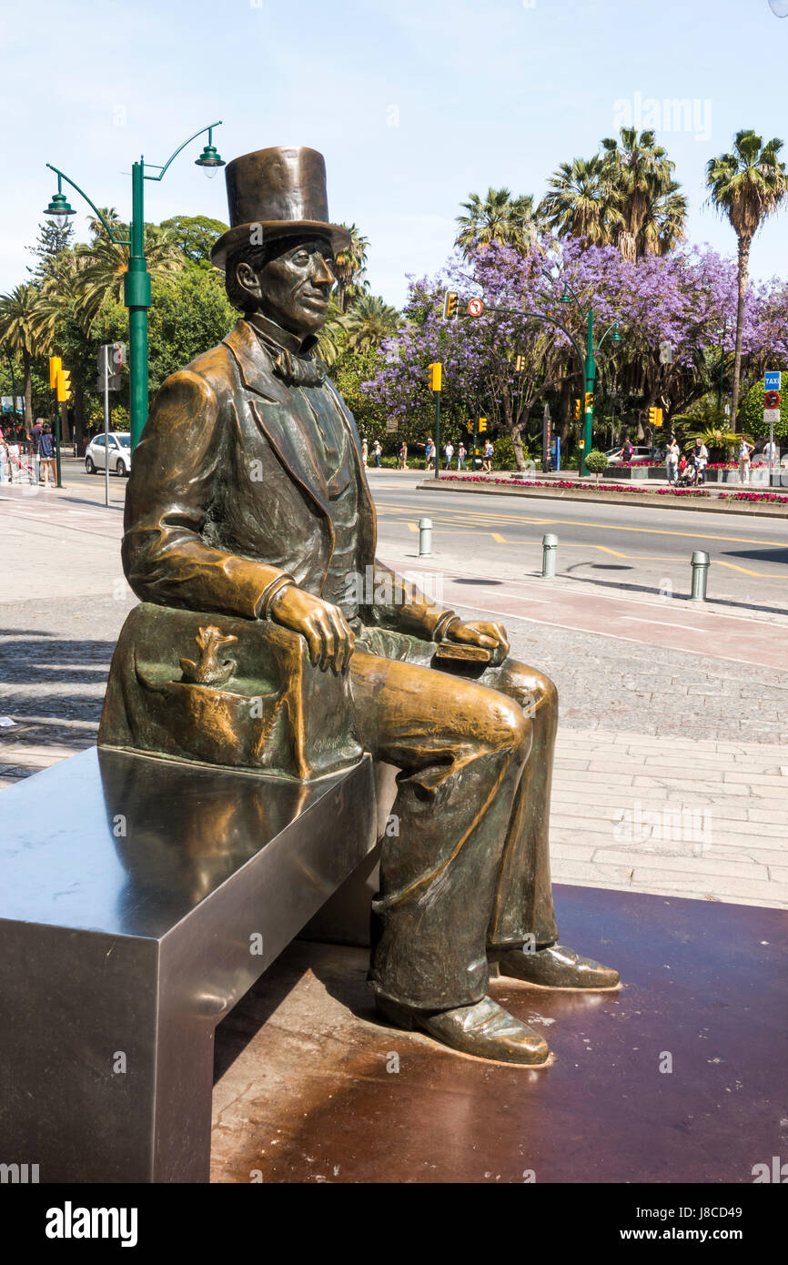 Bronze statue hans christian andersen hi-res stock photography and ...