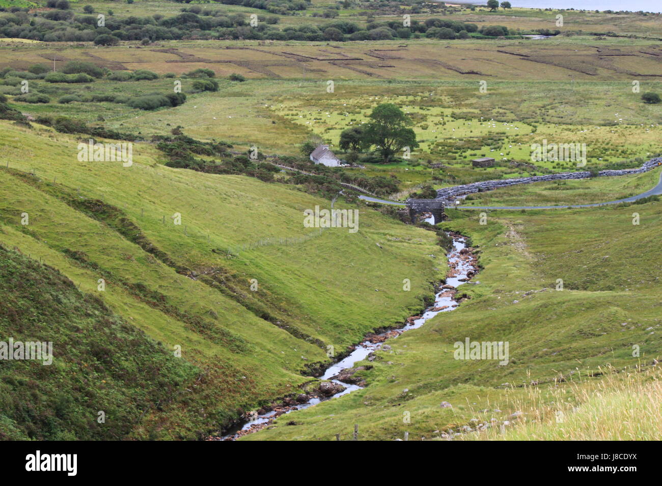 house, building, bridge, slope, road, rural, street, scenery ...