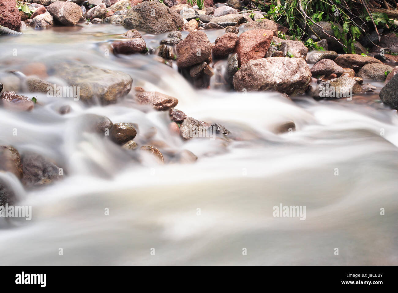waterfall, blurred, landscape, scenery, countryside, nature, river ...