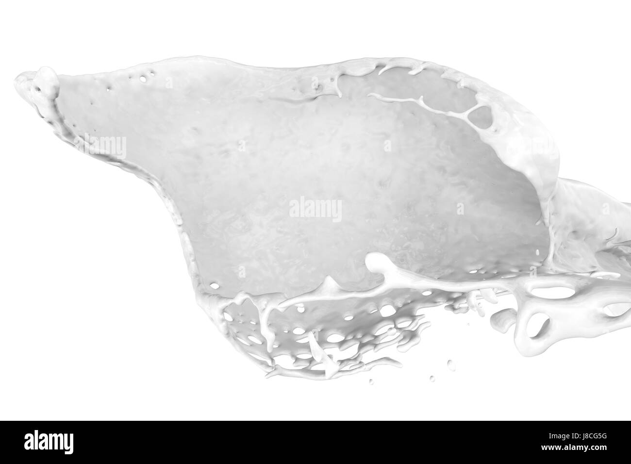 liquid, colour, milk, paint, abstract, color, splash, white, fluid ...