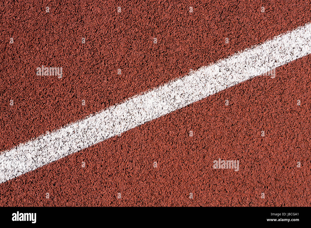 Athletics Running Track Line Stock Photo - Alamy