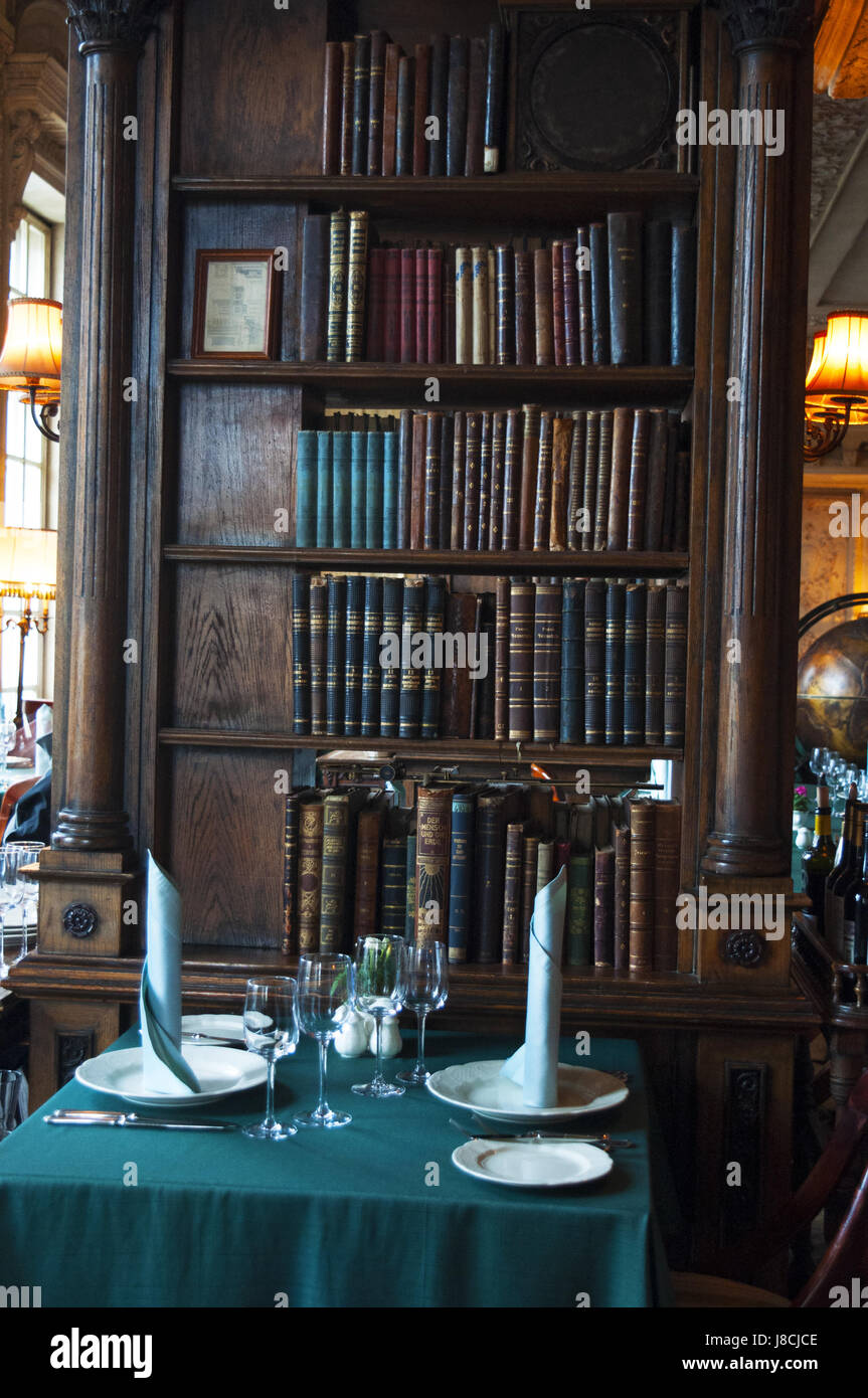 Moscow: the interiors of Cafe Pushkin, a famous restaurant and bar ...