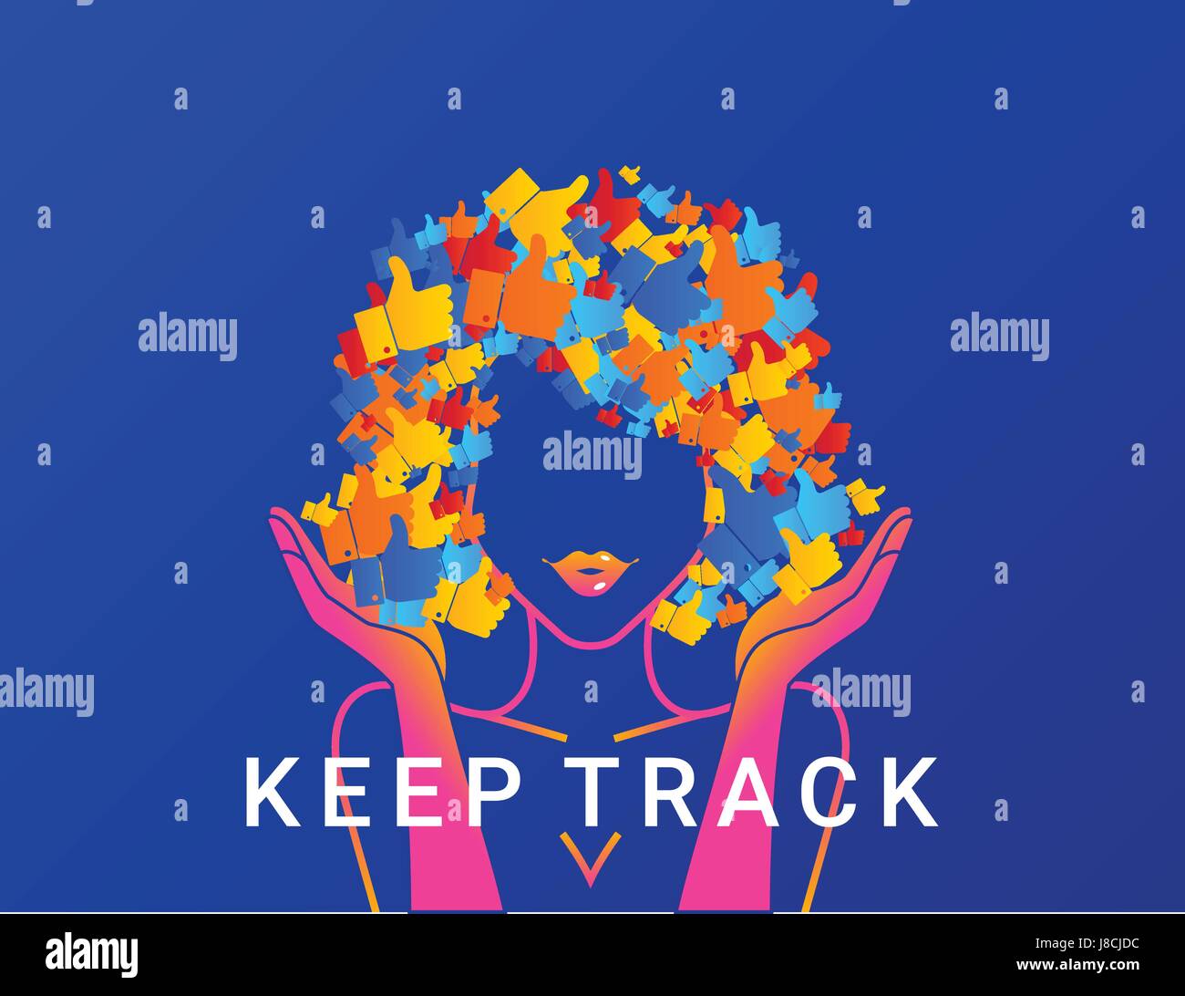Addicted to track Stock Vector Images - Alamy