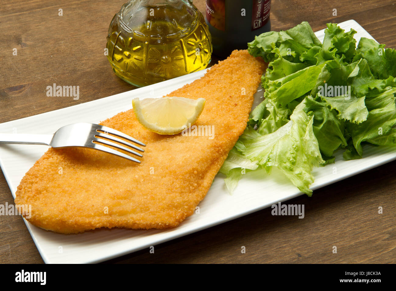 angle, fish, fillet, fried, fish dish, salad, stuffed, food, aliment ...