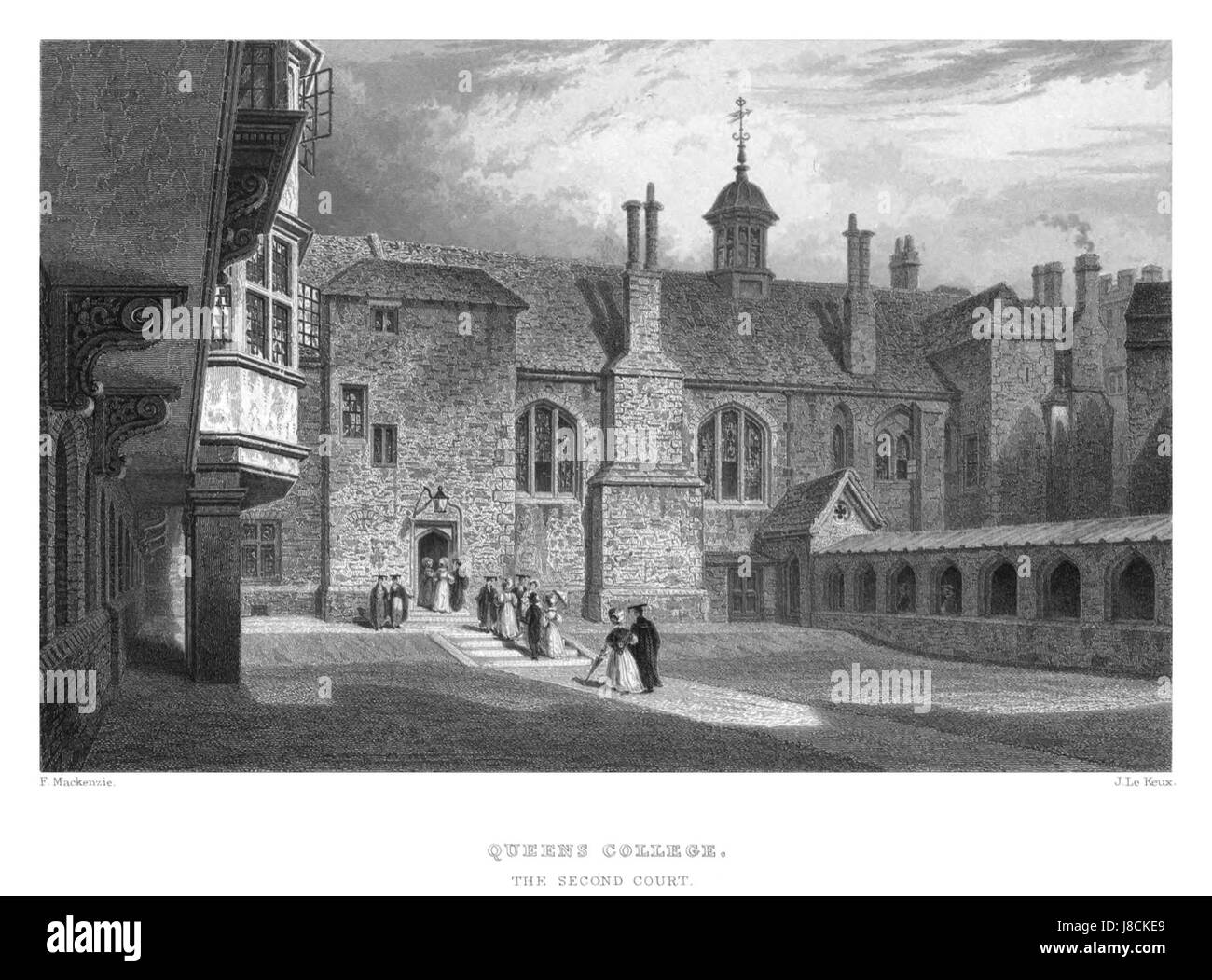 Cloister court Black and White Stock Photos & Images - Alamy