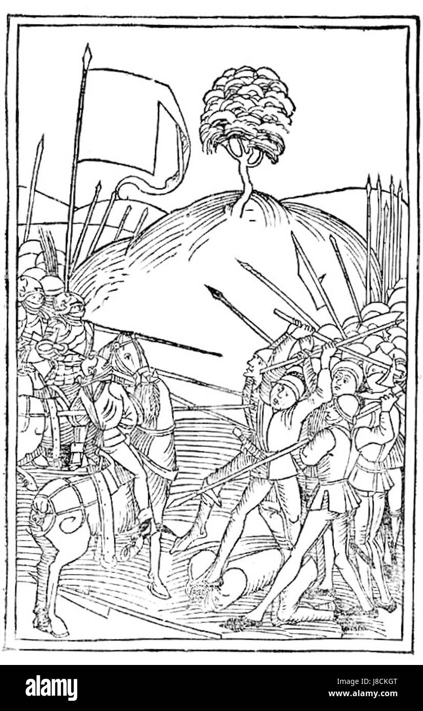 This entry references the chronicle of Lirer, dated to the 15th century ...