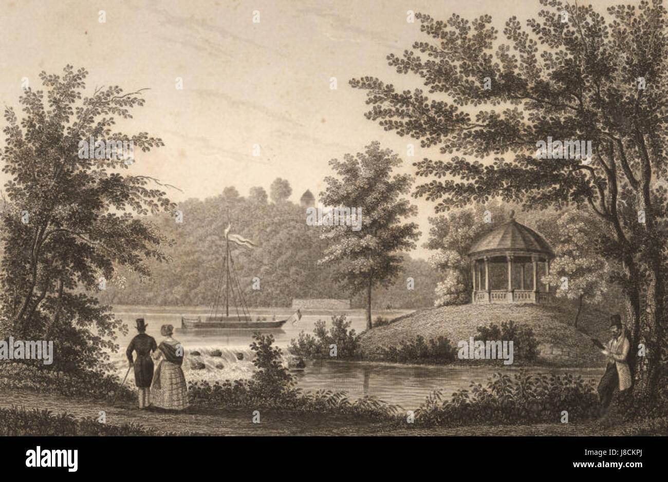 Ludwigskanal, designed by Alexander Marx, is a significant canal in ...