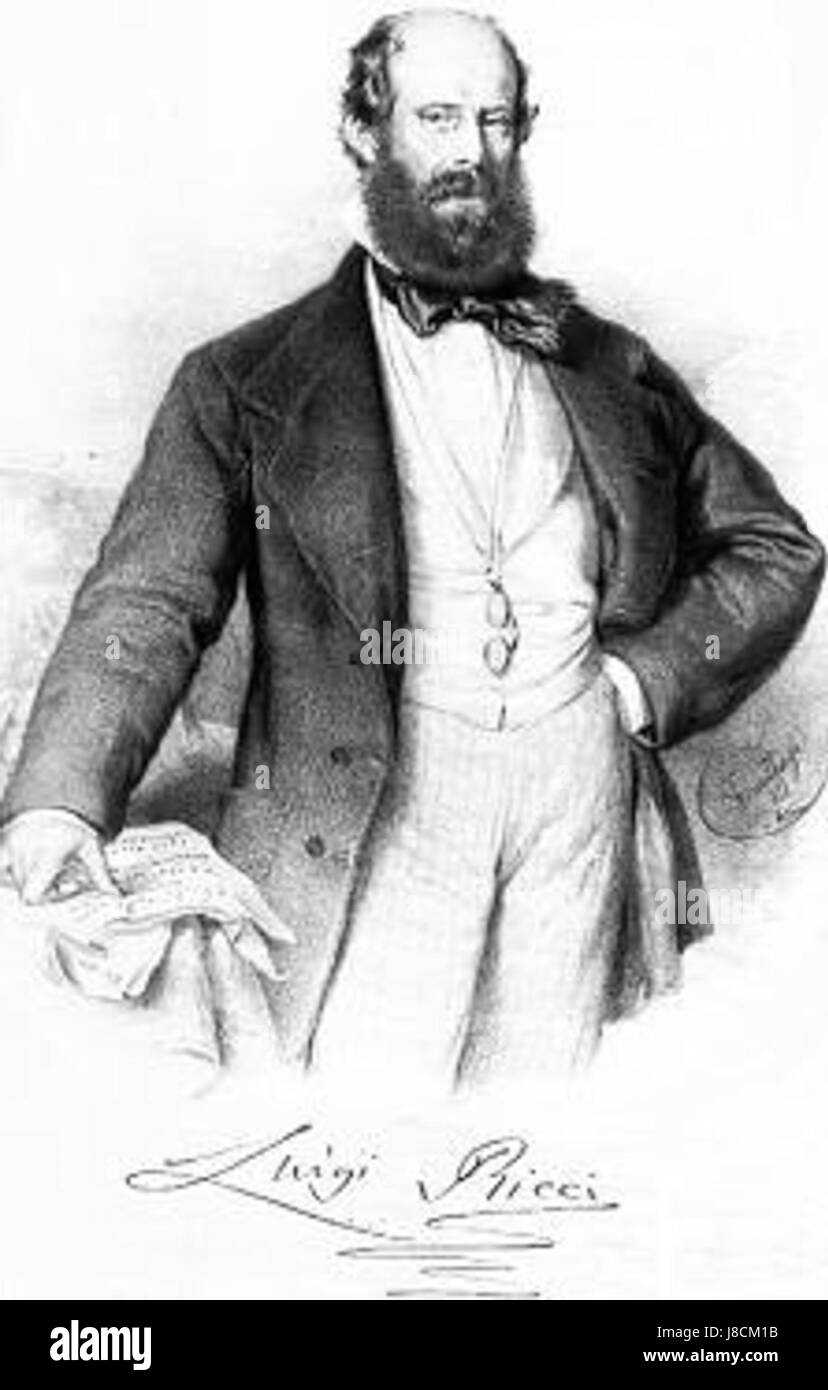 Luigi Ricci with autograph Stock Photo - Alamy