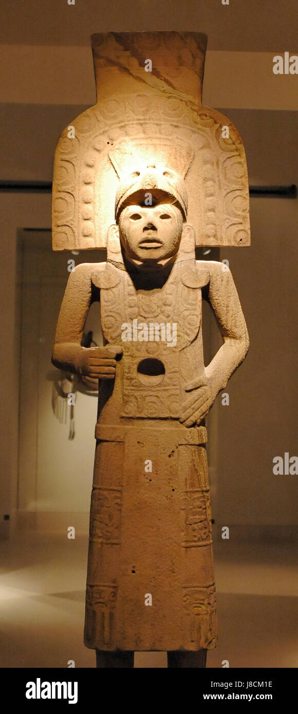 This refers to a Huastec statue, an artifact from the Huastec culture ...