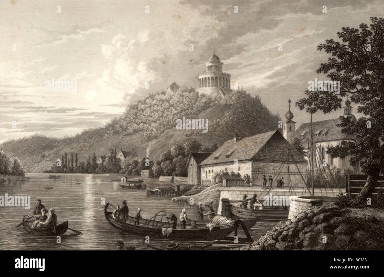 The Ludwigskanal, designed by Alexander Marx, is an important canal ...