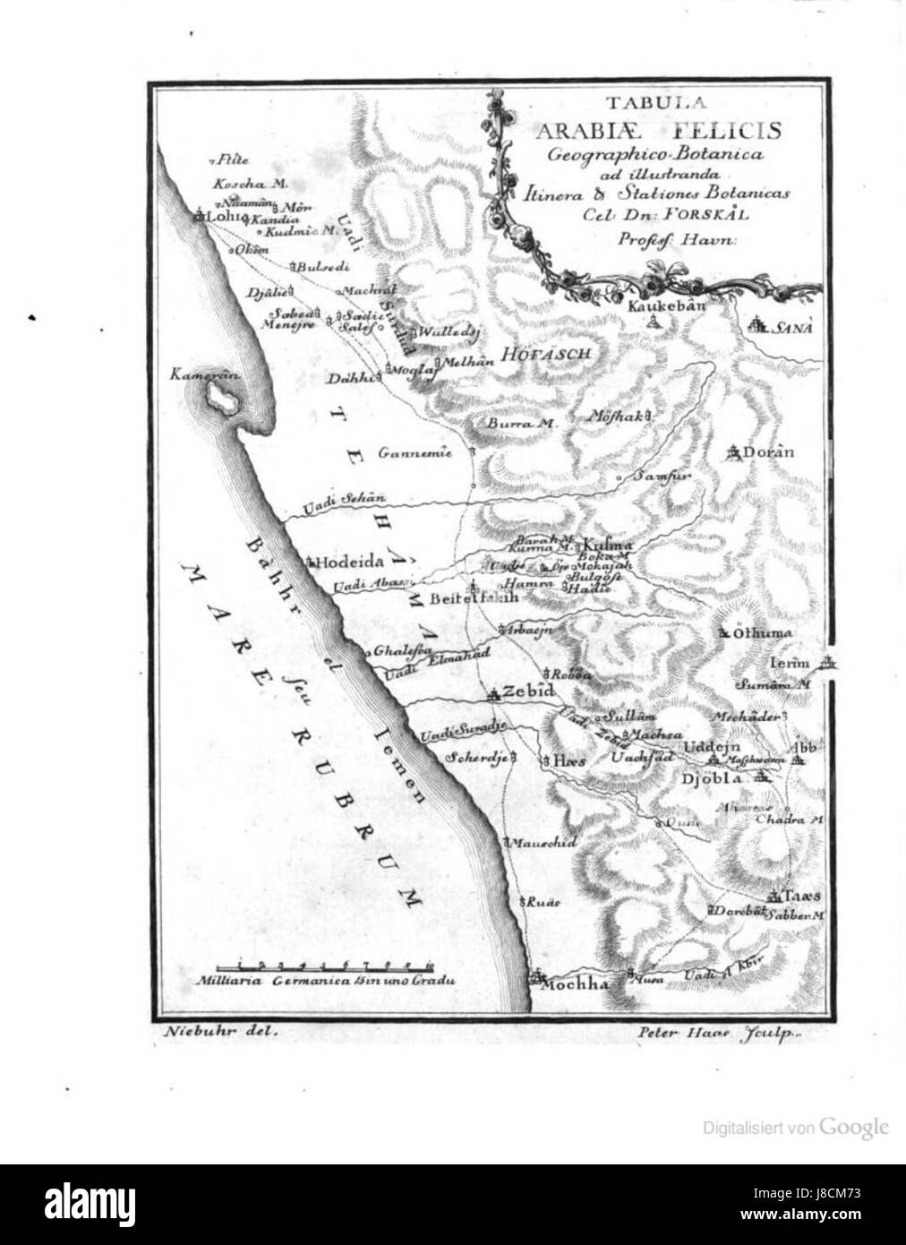 Yemen history old map Black and White Stock Photos & Images - Alamy