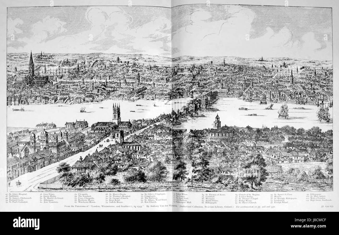 Medieval maps of london hi-res stock photography and images - Alamy