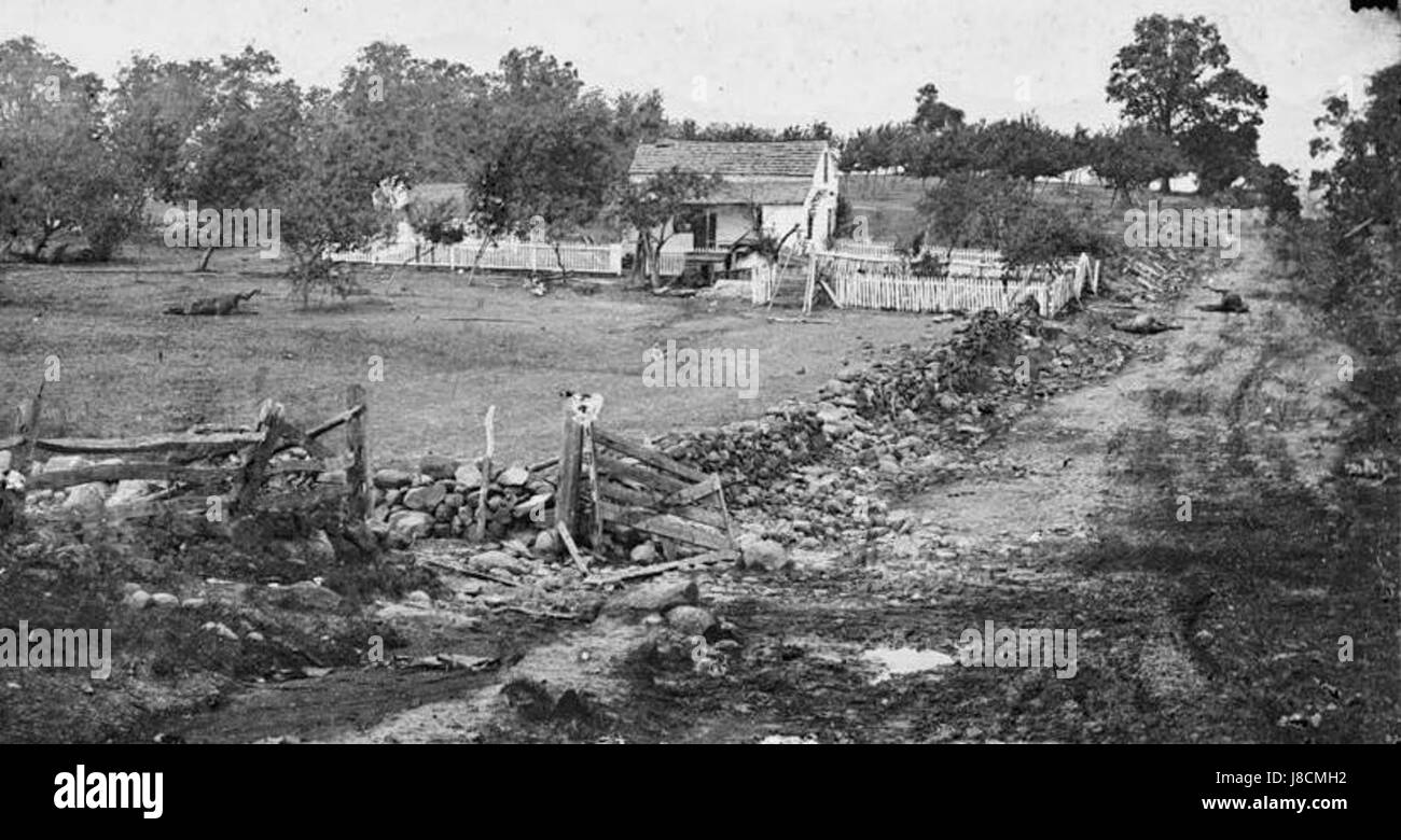 The Meade Headquarters at Gettysburg was the central command post for ...