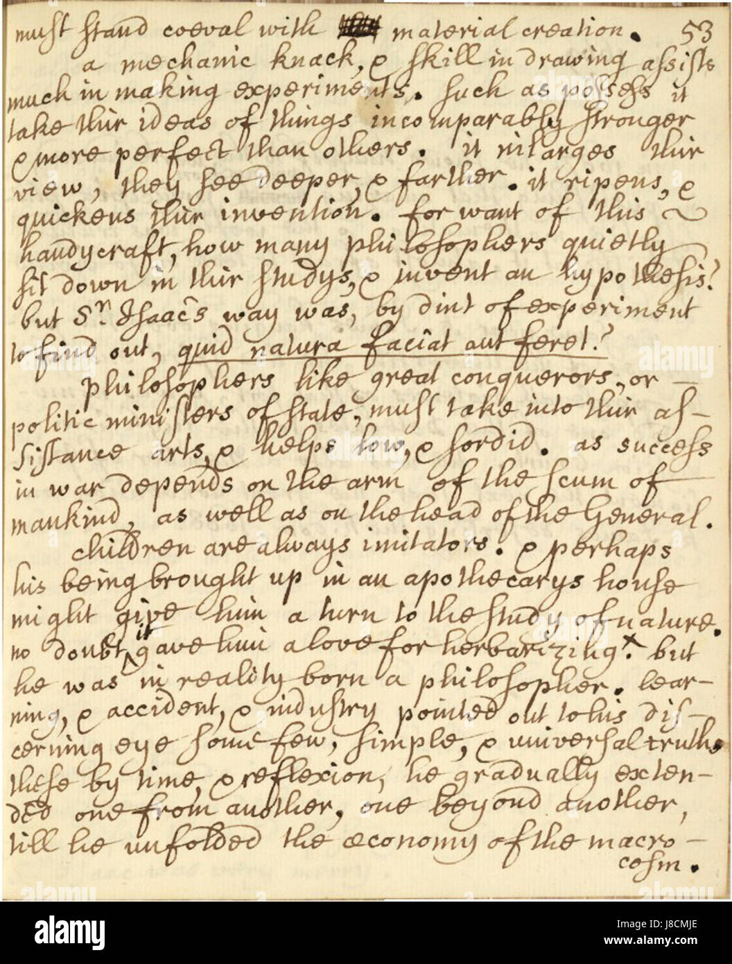 The 'Memoirs of Sir Isaac Newton's Life' is a written account of the ...