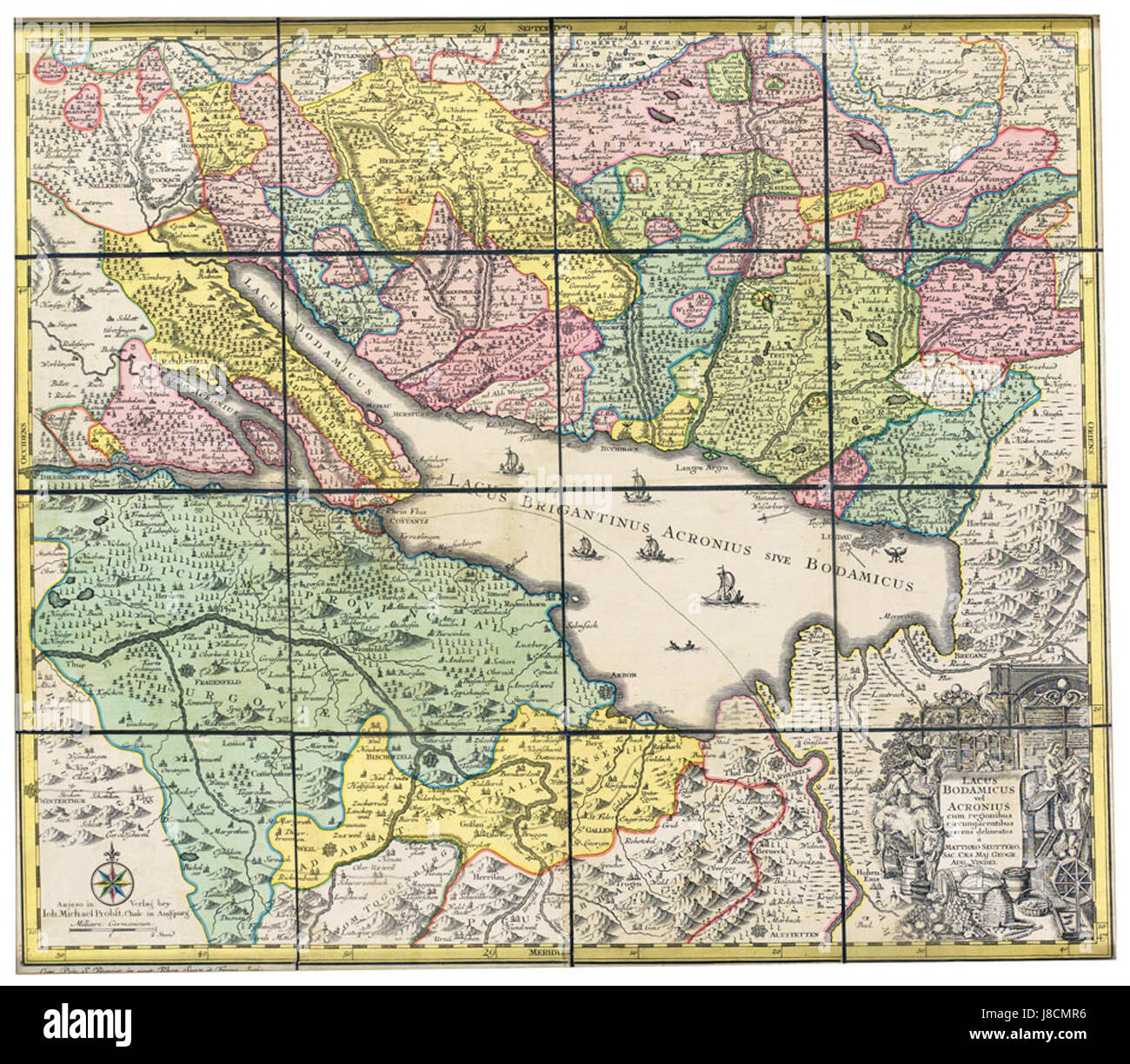 Map Of Matthias Seutter High Resolution Stock Photography and Images ...