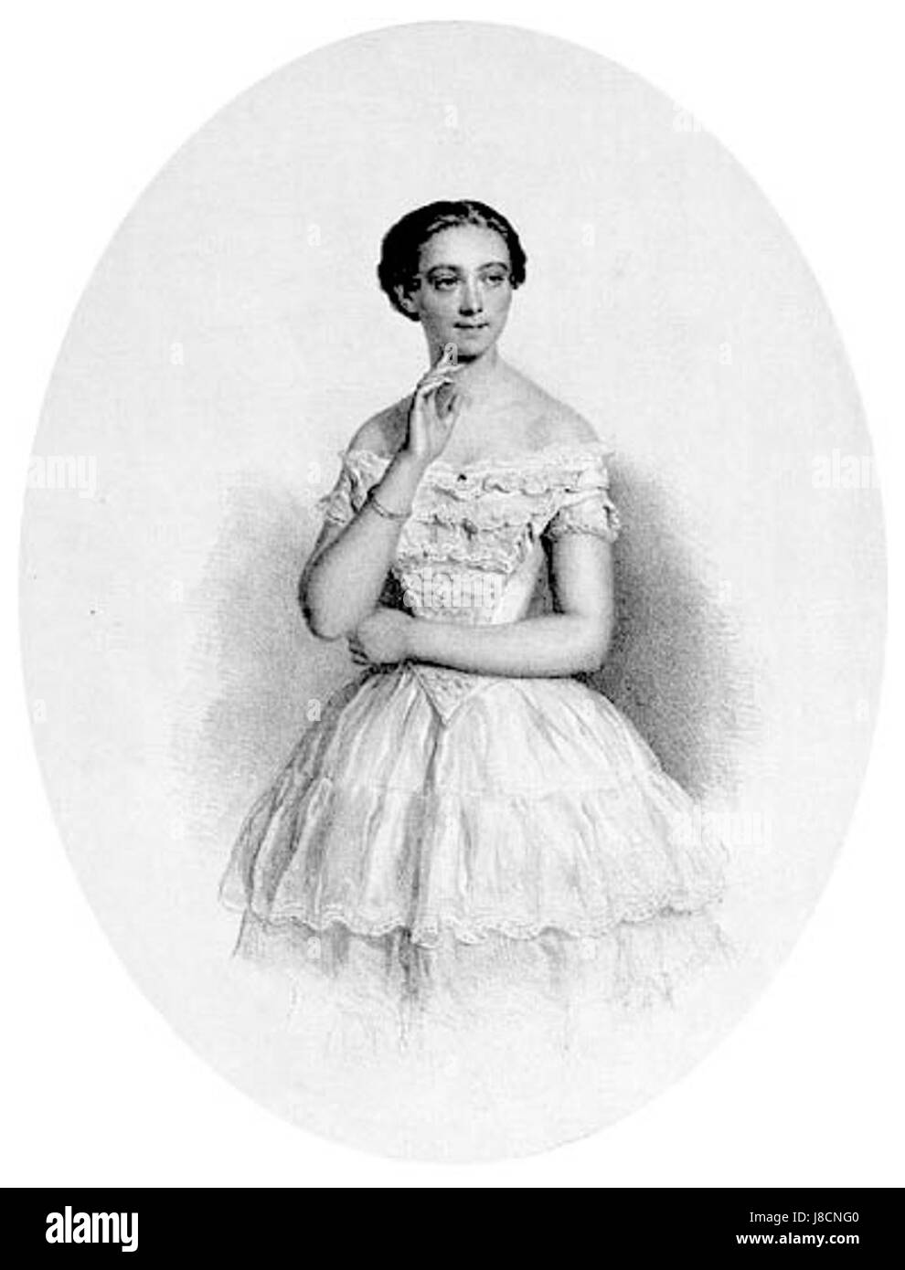 Marie Taglioni 1853 Stock Photo - Alamy
