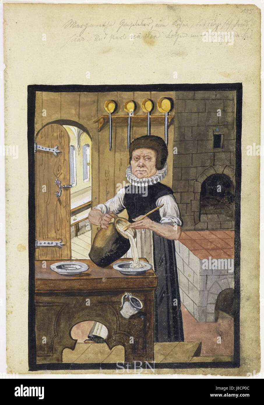 Mendel II 105 r refers to a specific manuscript in Gregor Mendel's ...