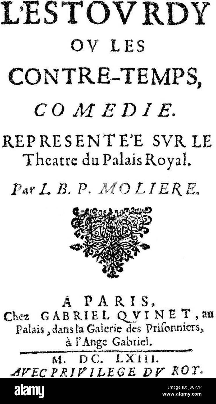 This title likely refers to MoliÃ¨re, a famous French playwright known ...