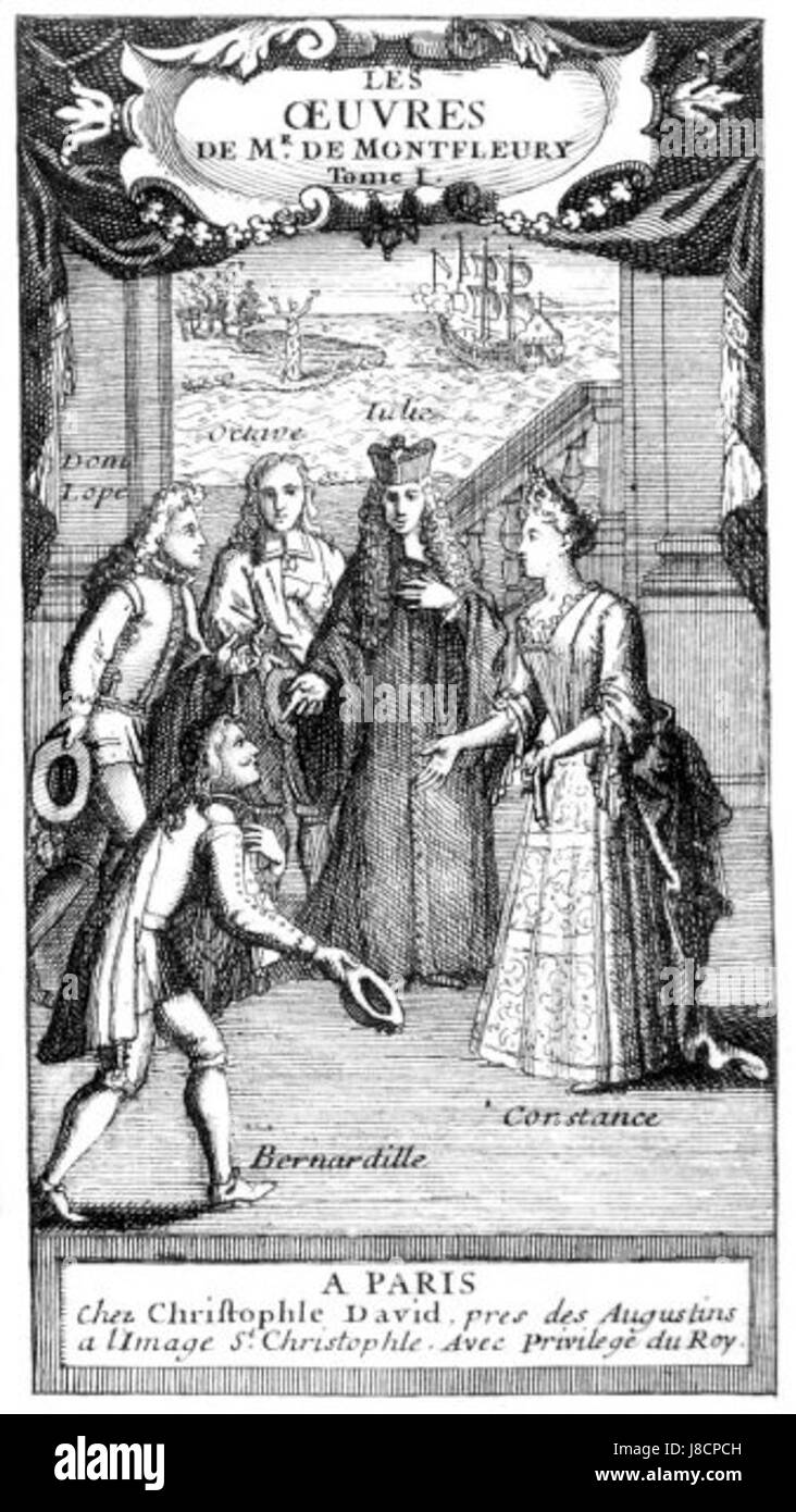Montfleury, an influential figure in 17th-century French theatre, is ...