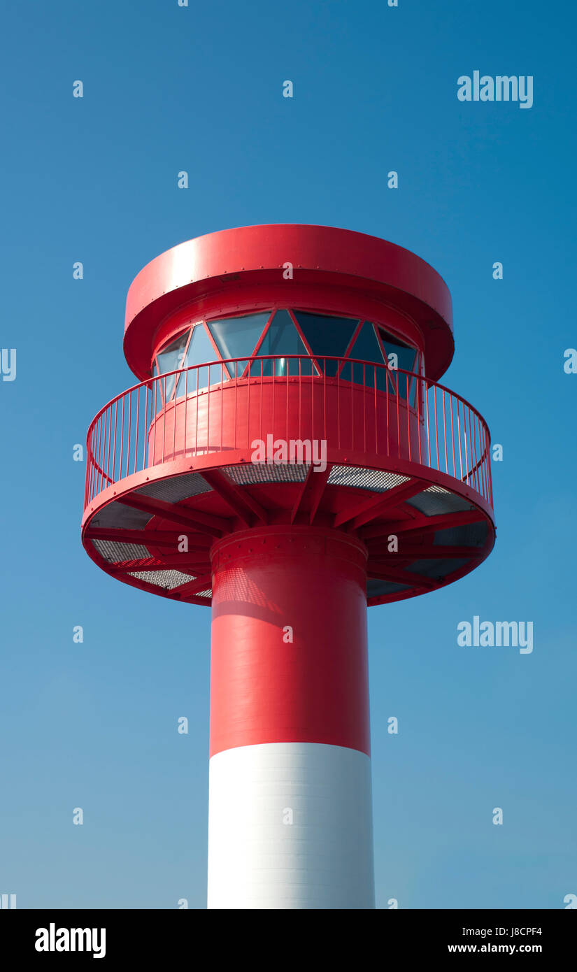 tower, new, beacon, lighthouse, sign, signal, blue, tower, navigation ...