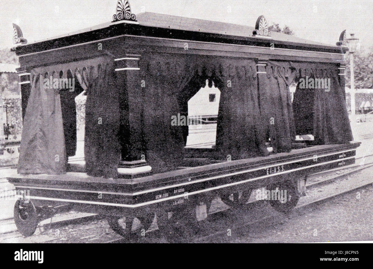 Lijkwagen der Atjeh tram Stock Photo - Alamy