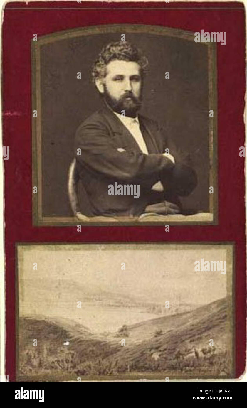 The portrait of Harald Frederik Foss, created by Georg Rosenkilde, is a ...