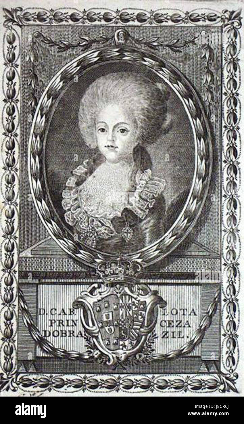 Dona Carlota as Princess of Brazil Stock Photo - Alamy