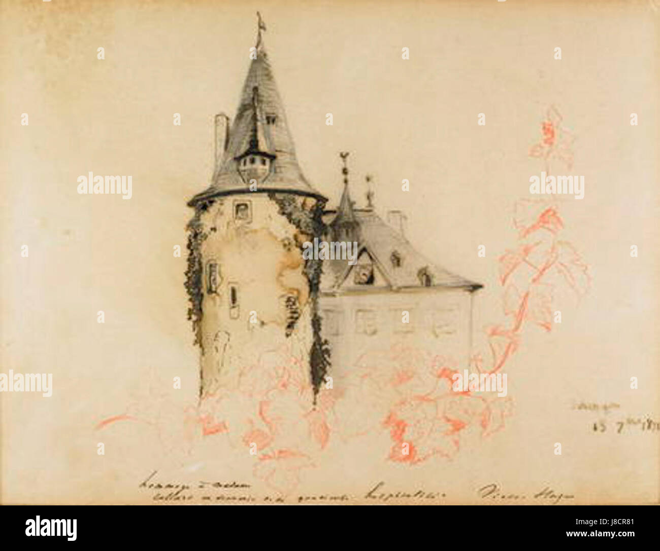 Schengen Castle, built around the 19th century, specifically 1871, is a ...