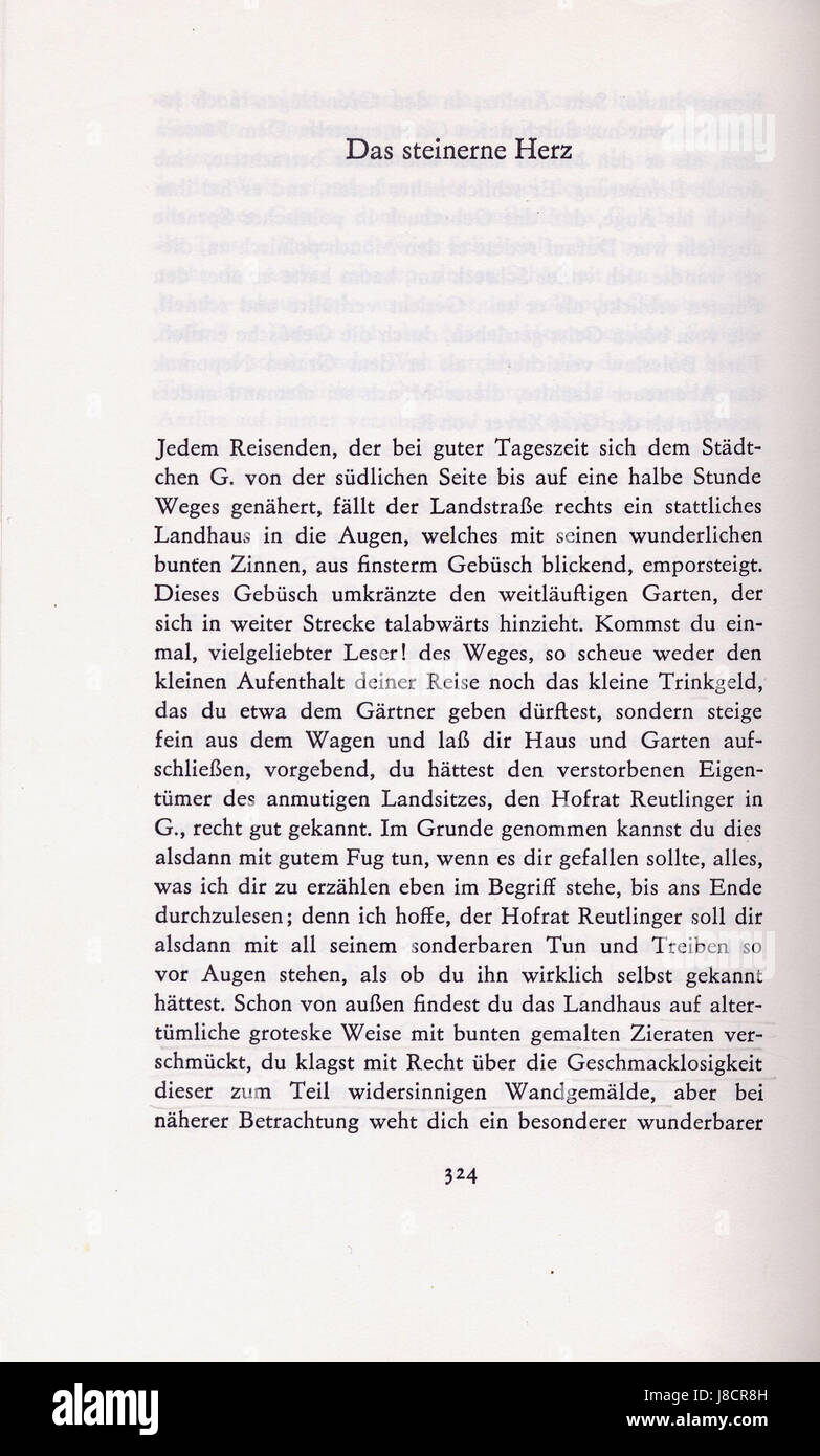 E.T.A. Hoffmann's 'Das steinerne Herz' (The Stone Heart) is a German ...