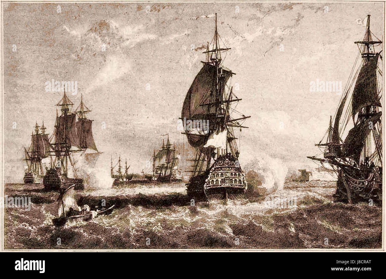 The Battle of Rio de Janeiro in 1711, depicted here in reference to ...