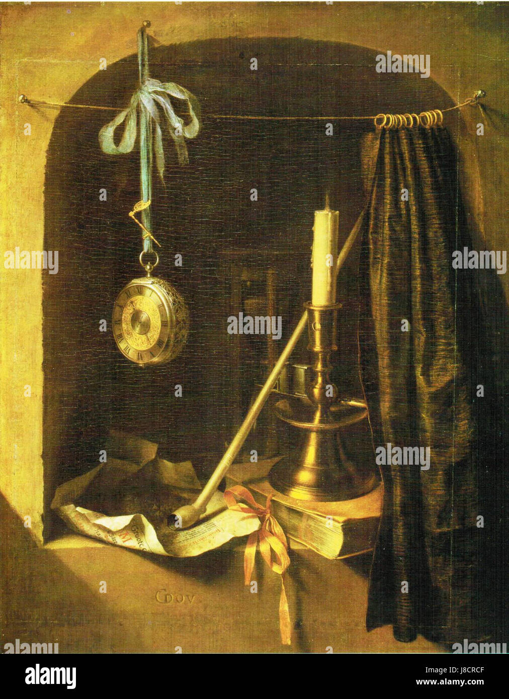 Dou Stilleben refers to the still life paintings by Dutch artist Pieter ...