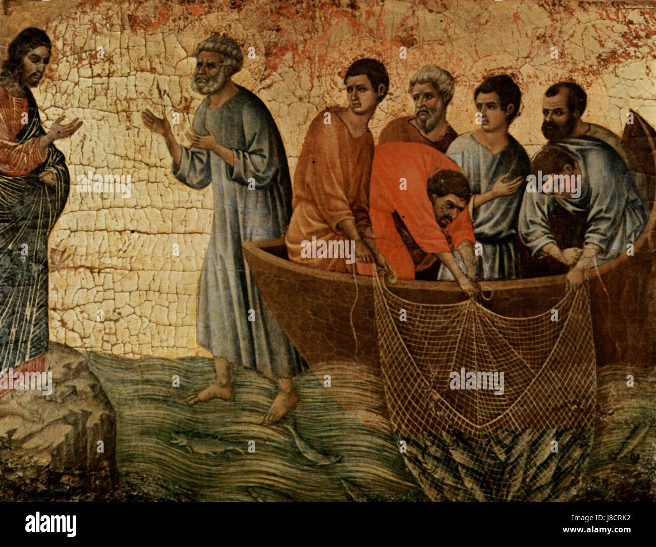 Duccio di Buoninsegna was a prominent Italian painter from the 13th ...