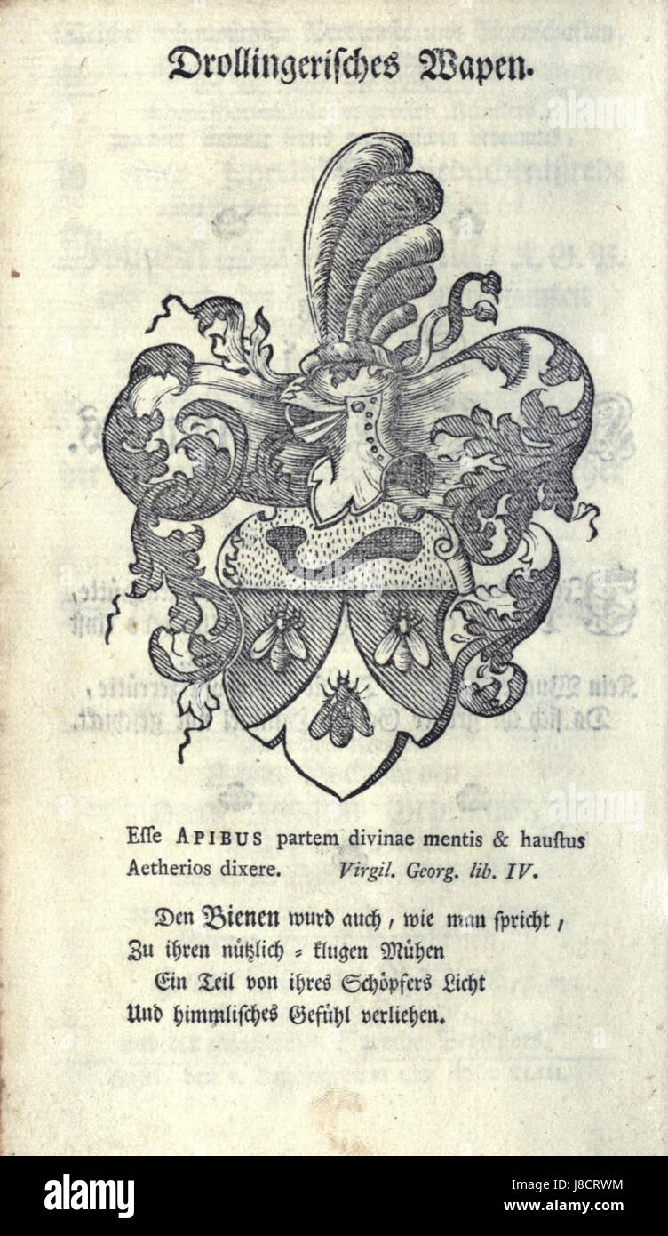Drollinger Wappen 1 Stock Photo - Alamy