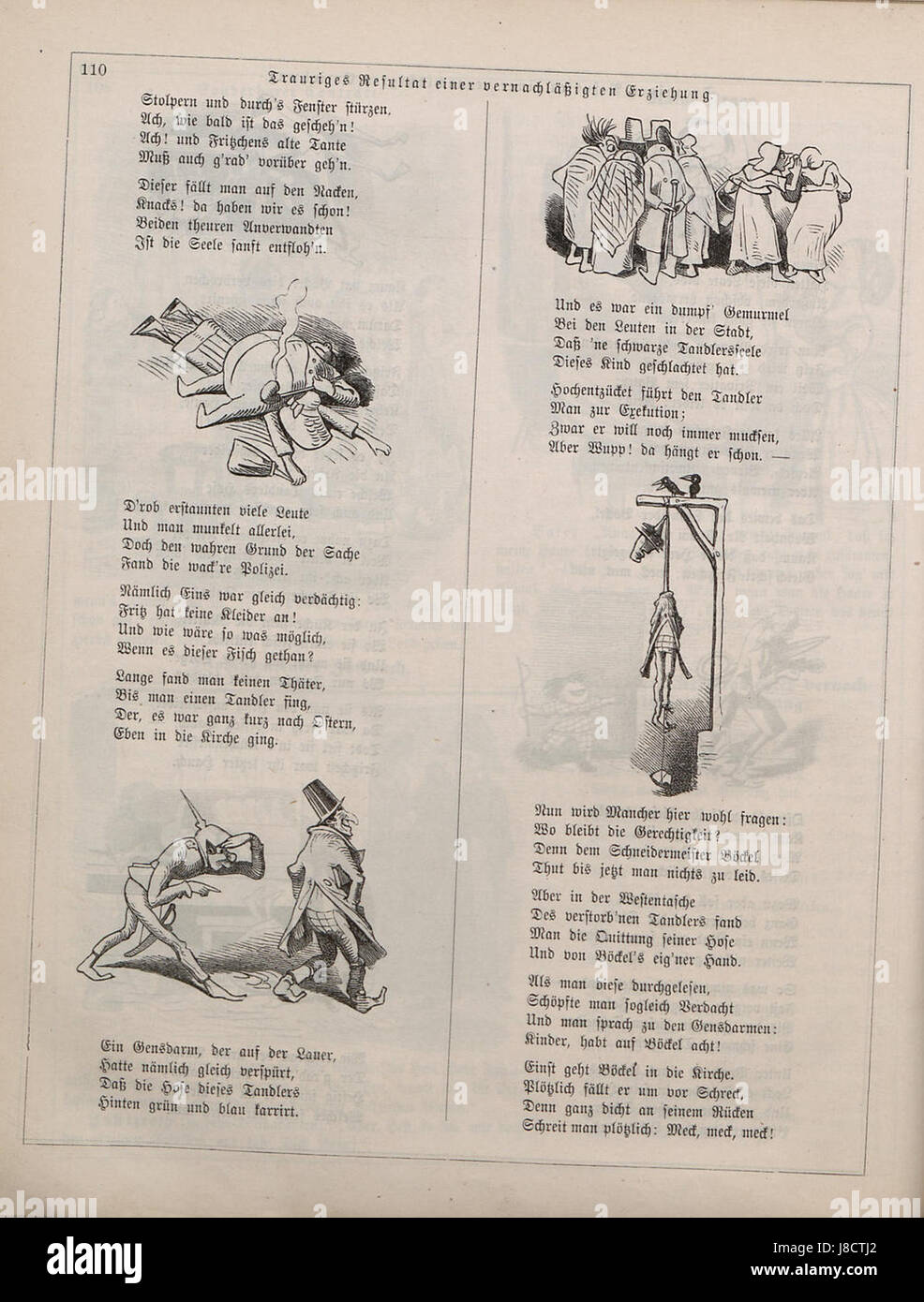 *Fliegende Blaetter* is a German satirical magazine, and *33 110 ...