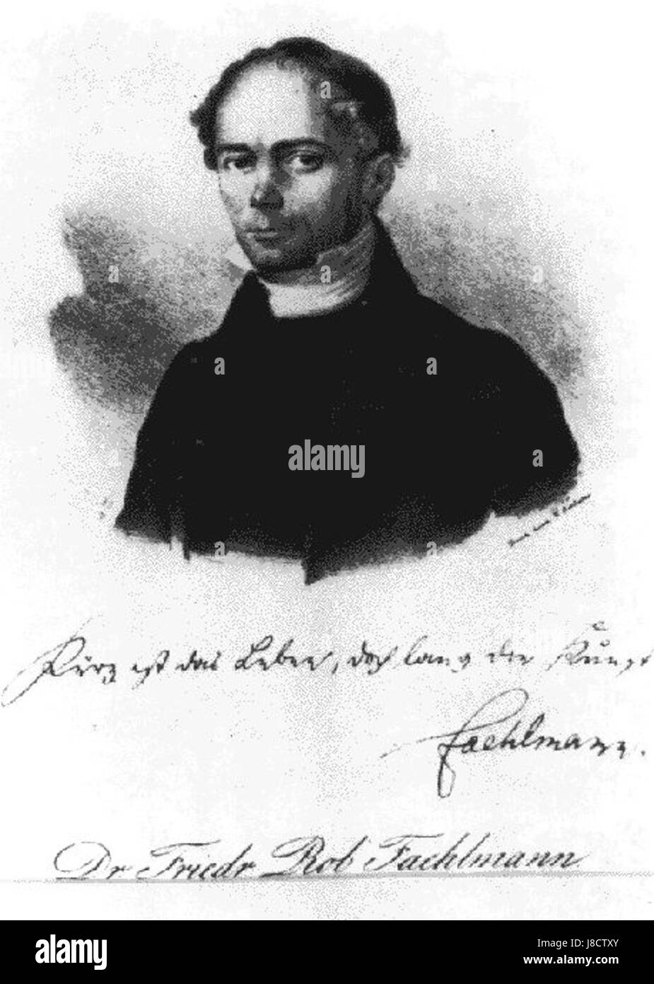 Portrait of Friedrich Robert Faehlmann (1798–1850), an Estonian ...