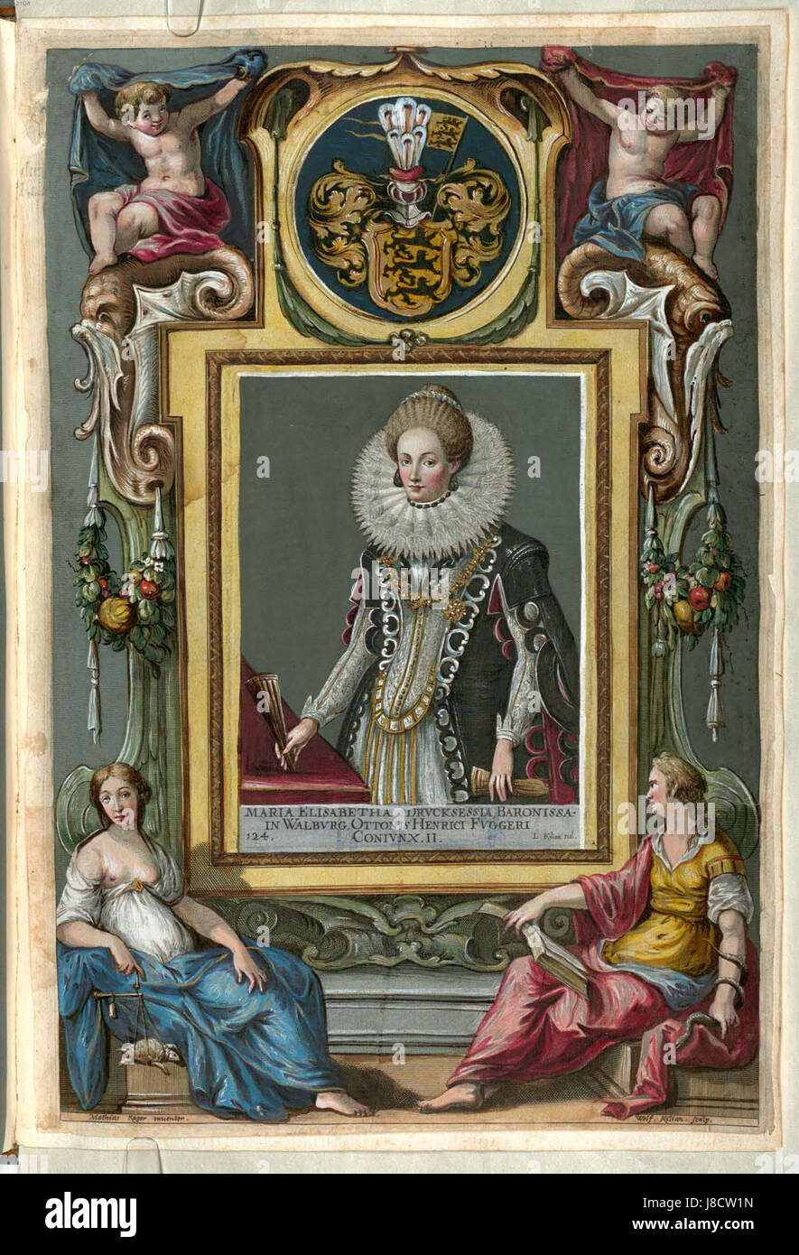 'Fuggerorum et Fuggerarum imagines' is a historical manuscript ...