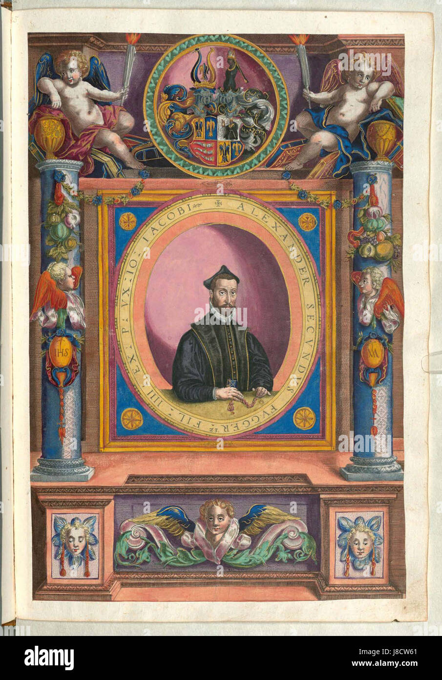 This title refers to a page in a manuscript titled 'Fuggerorum et ...