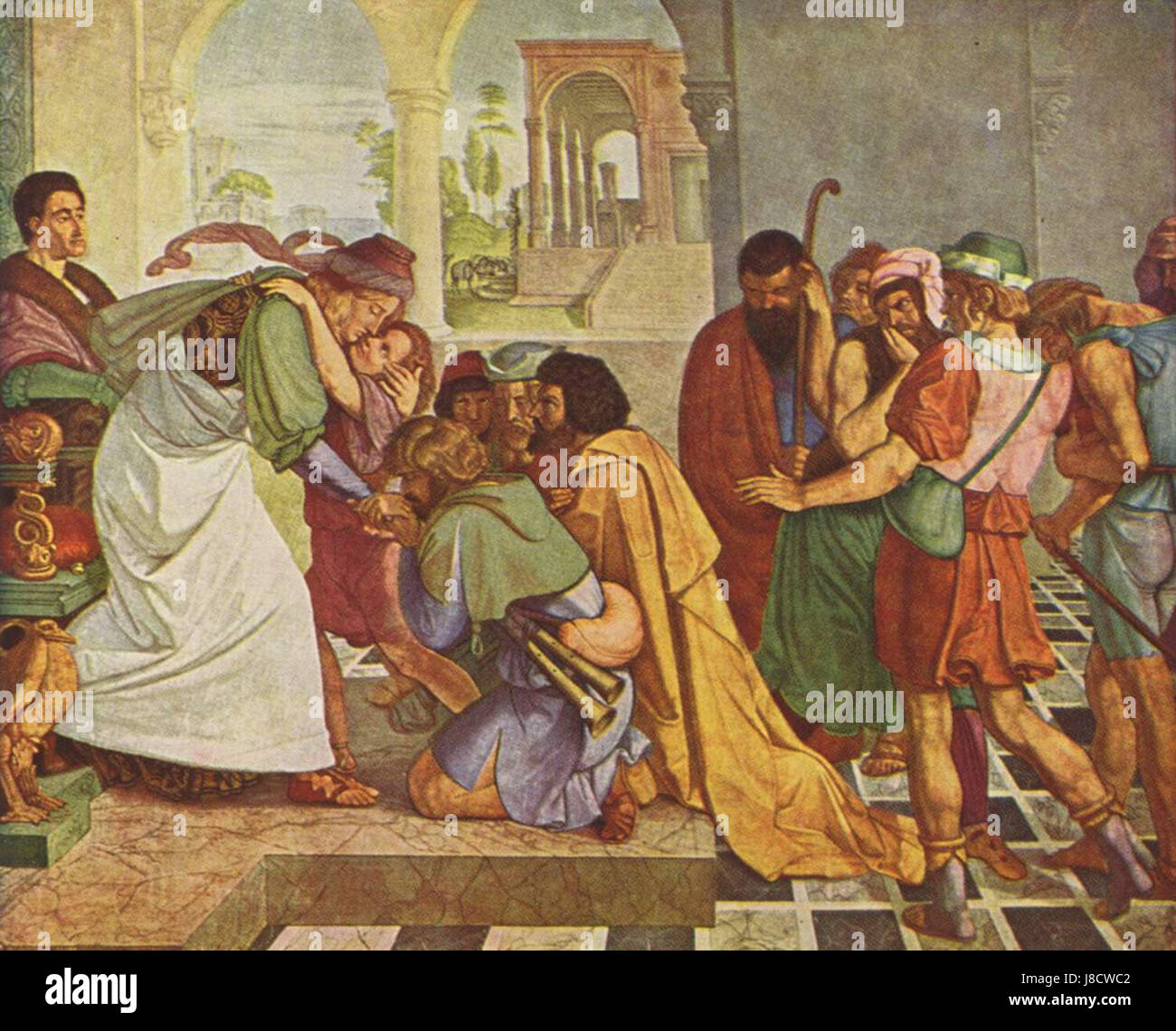 Franz Ludwig Catel 001 Stock Photo - Alamy