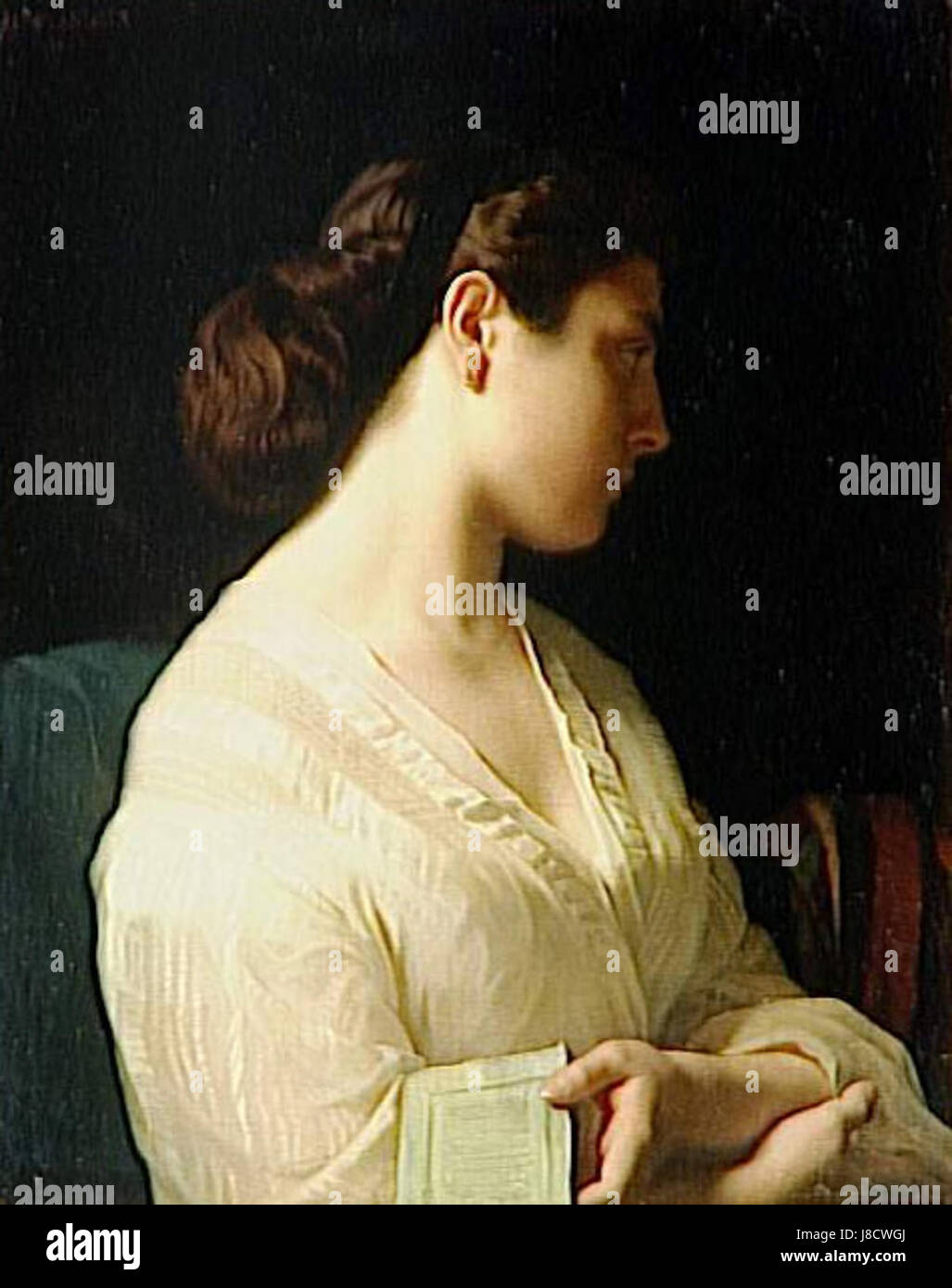 Flandrin, a French artist, is known for his work in portraiture and ...