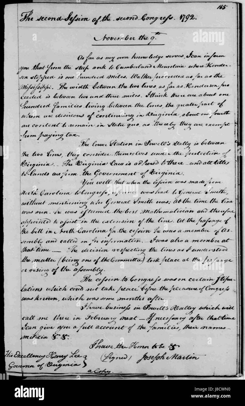 American general henry lee known hi-res stock photography and images ...