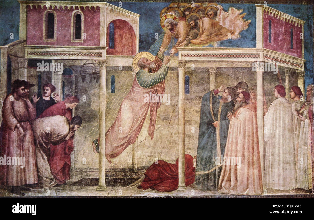 Giotto di Bondone was an Italian painter and architect from the late ...