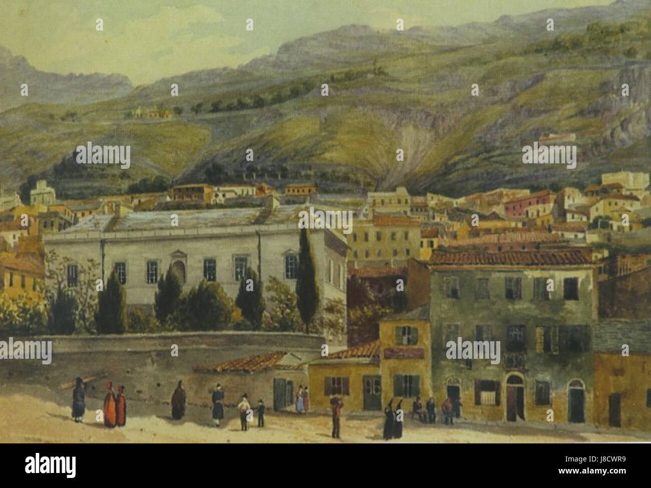 Frederick Leeds Edridge Old Garrison library Stock Photo - Alamy