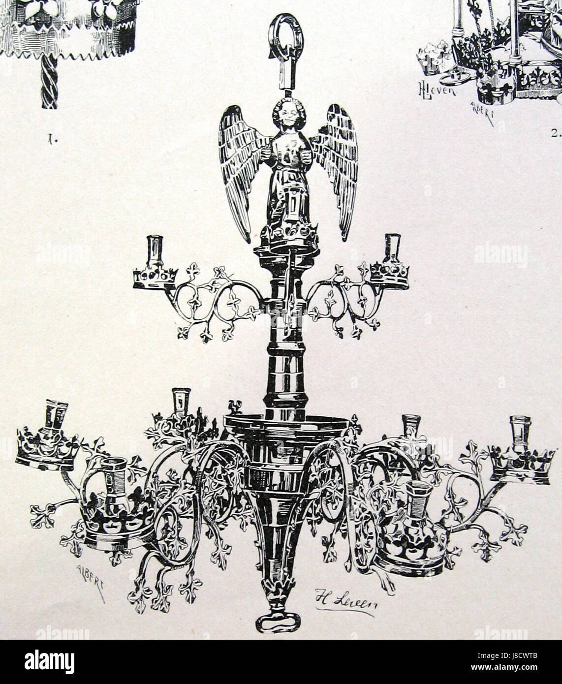 Vintage kronleuchter hi-res stock photography and images - Alamy