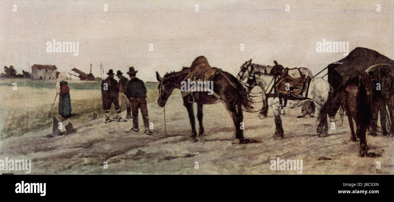 Giovanni Fattori was an Italian painter known for his landscapes and ...