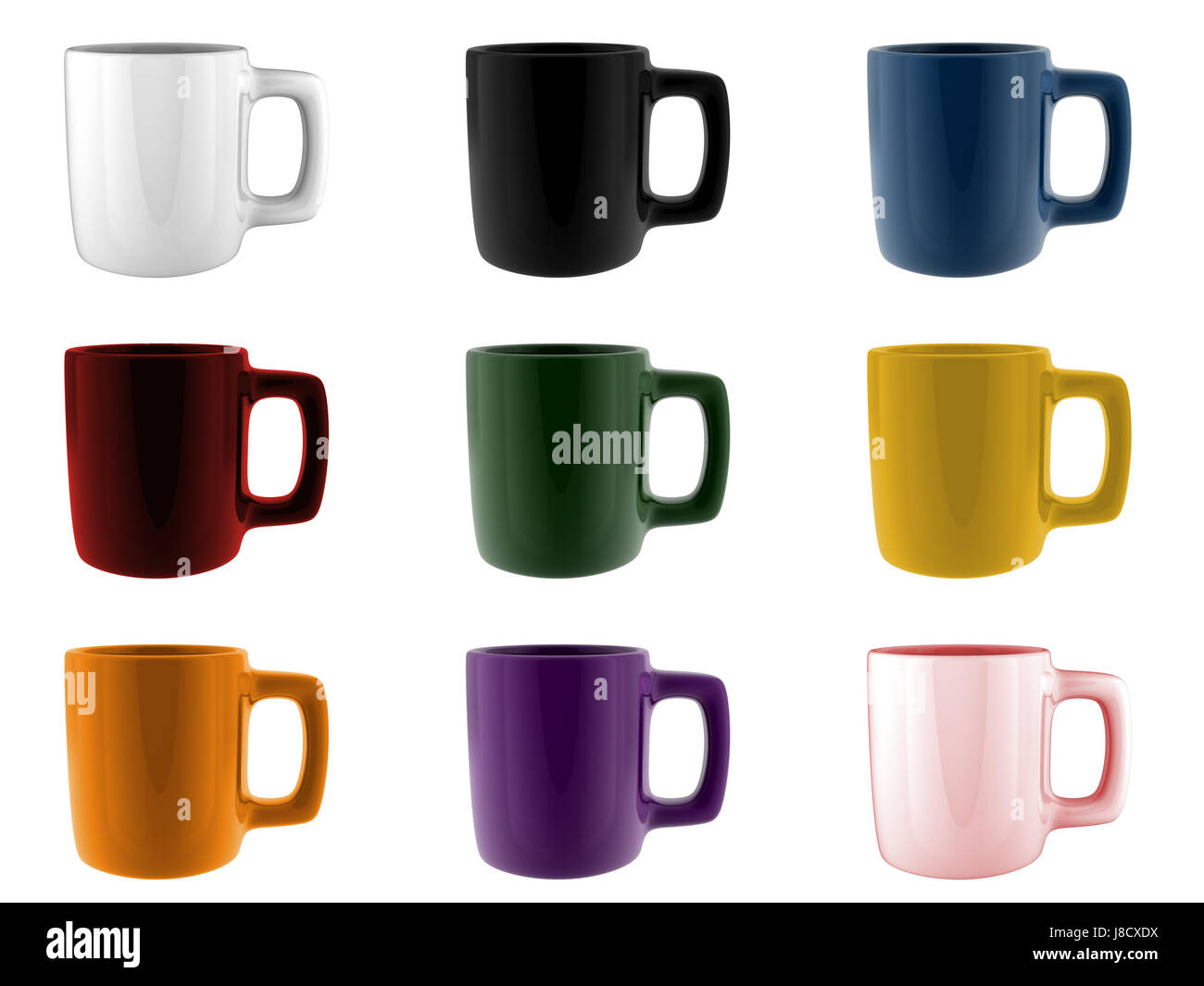 cup, pottery, ceramic, colors, colours, white, cup, blue, object ...