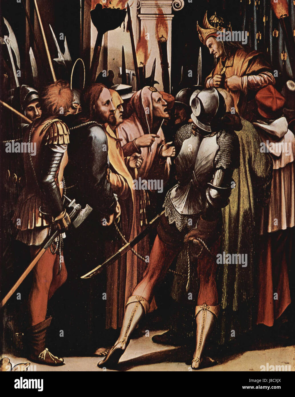 This work by Hans Holbein the Younger showcases his detailed and ...