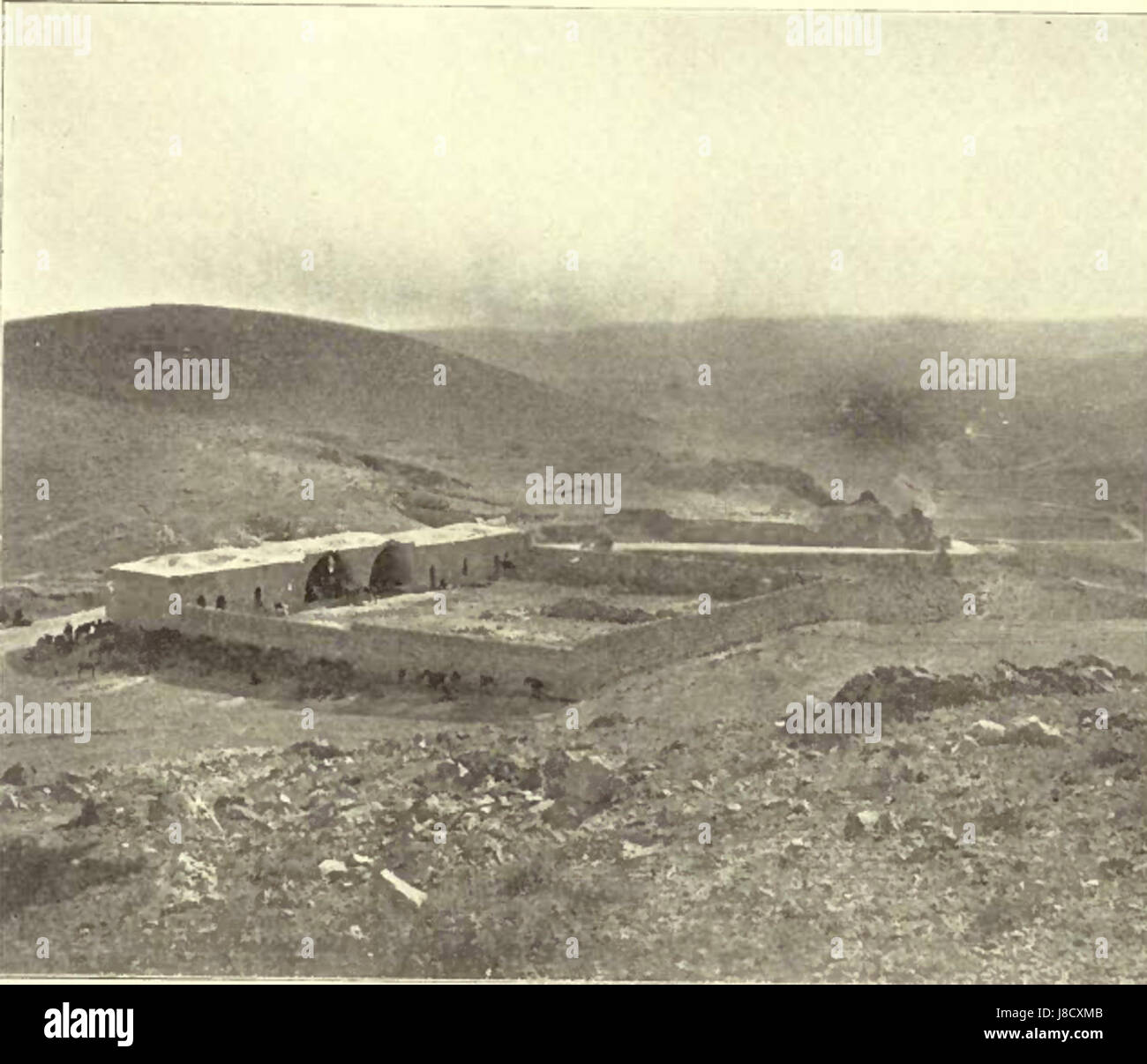 The 'Good Samaritan' road to Jericho, as depicted in 1906, refers to ...