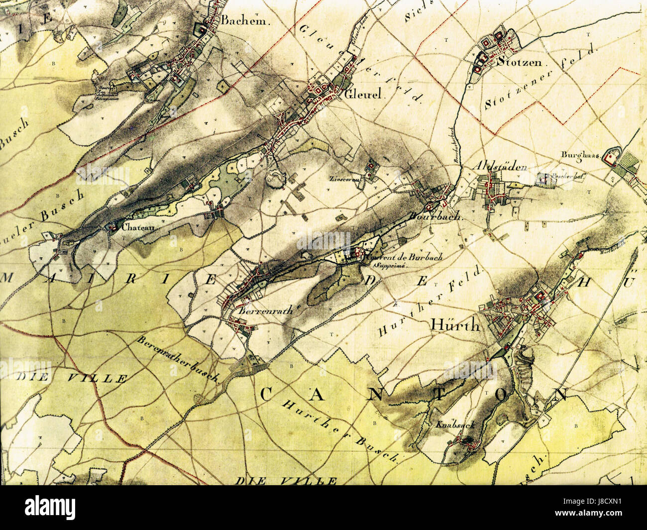 Huert Tranchot 1803 1820 Stock Photo - Alamy